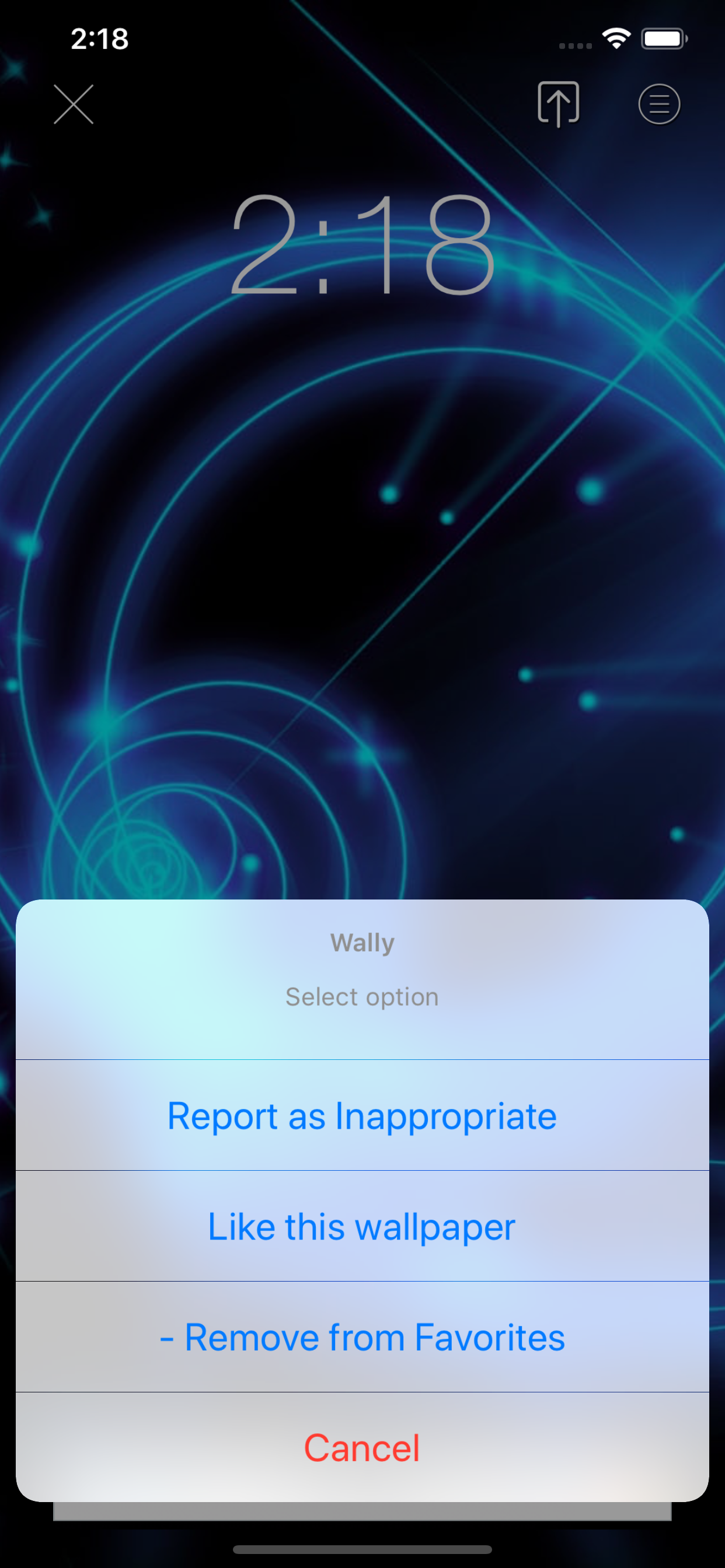 Wally Ios Universal Wallpapers App Template Swift By Cubycode